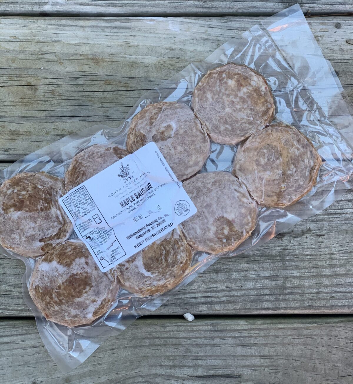 Maple Breakfast Sausage Patties - North Corner Haven